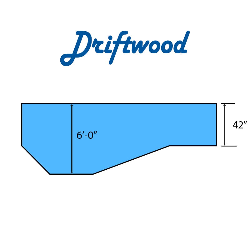 Driftwood Swimming Pool Liners - Pool Fits Liners & Covers