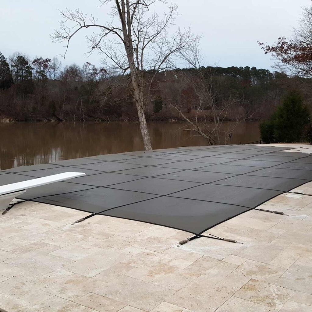 Custom Mesh Safety Cover - Pool Fits Liners & Covers